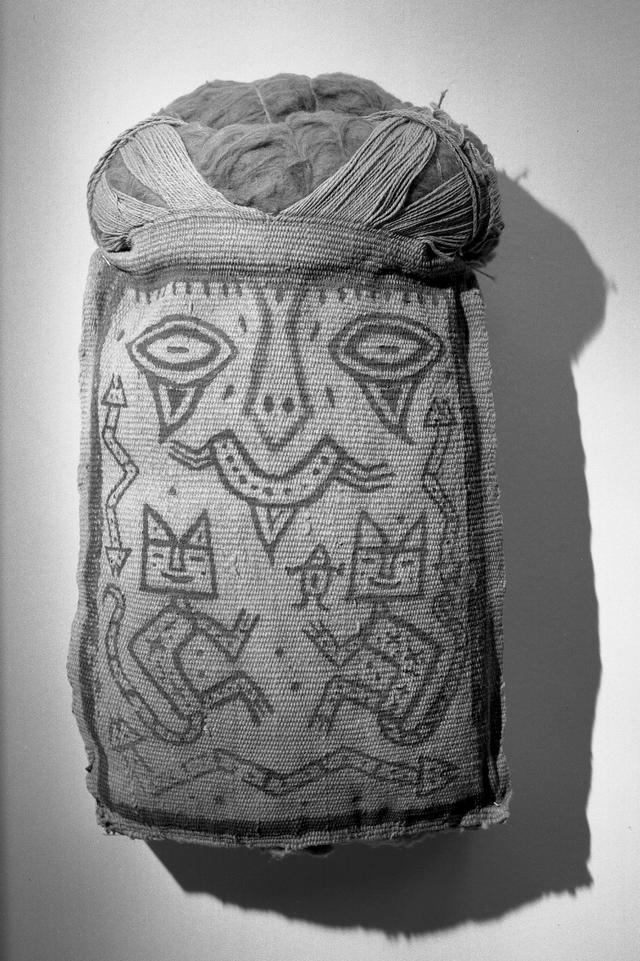 False Head for Burial Bundle or Mummy Mask · Brooklyn Museum