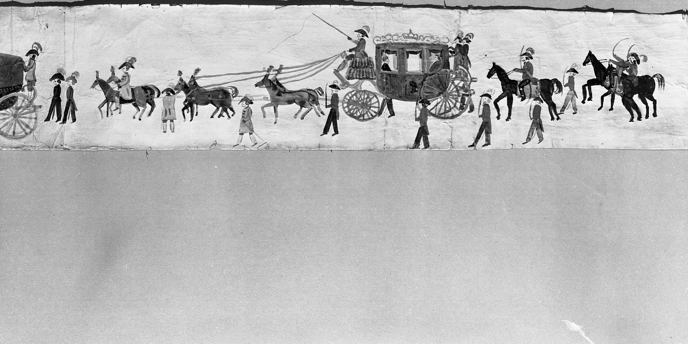 Sketch of Procession · Brooklyn Museum