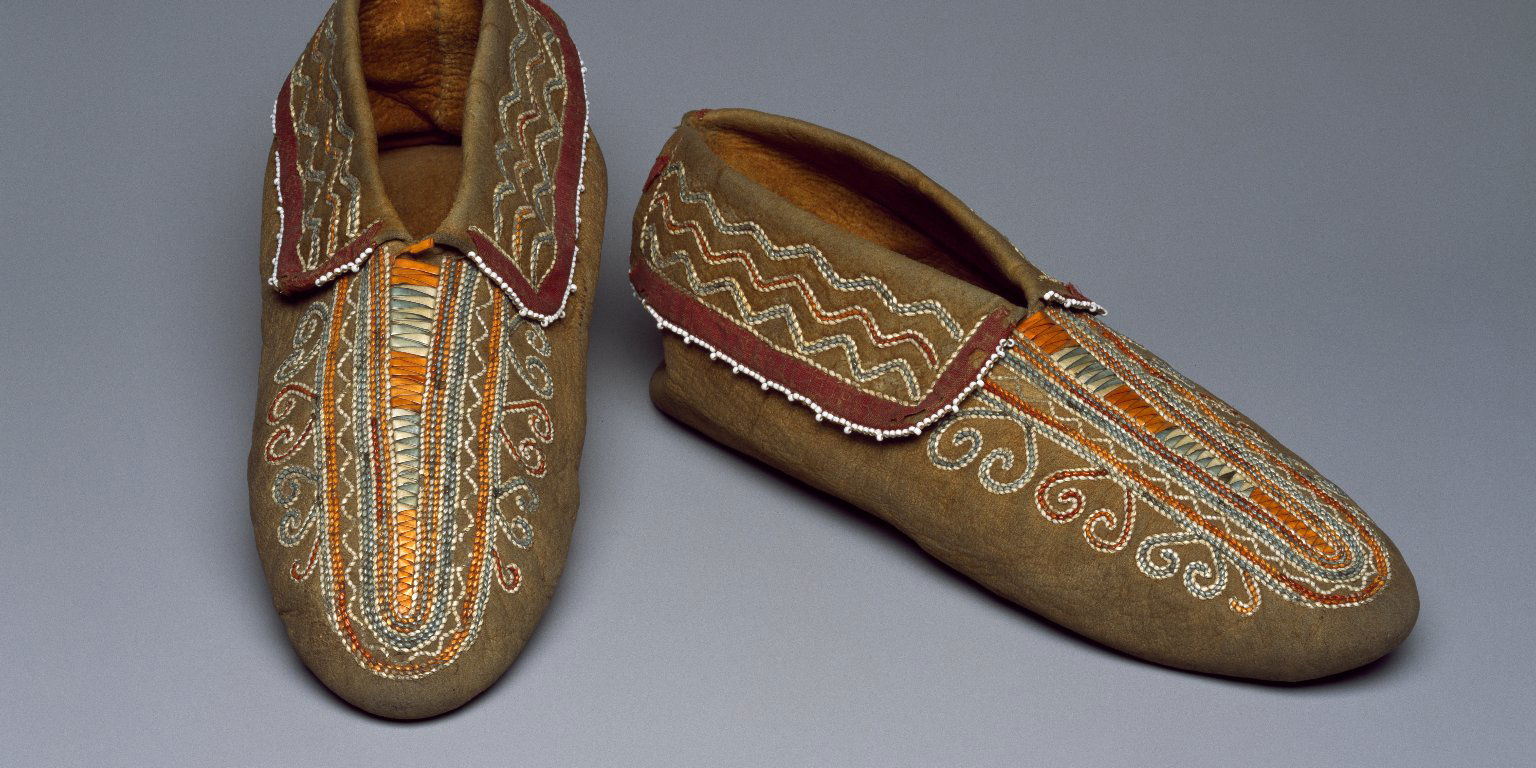 Pair of Moccasins · Brooklyn Museum