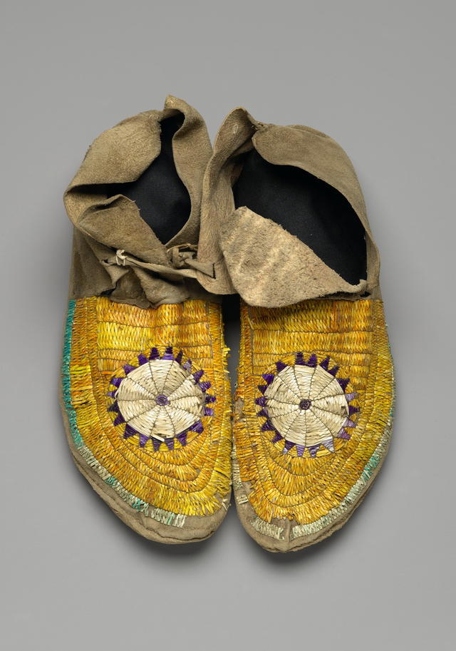 Pair of Moccasins · Brooklyn Museum