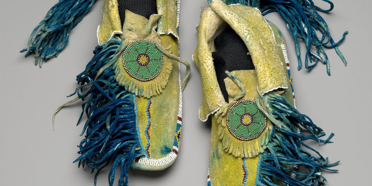 Pair of Moccasins · Brooklyn Museum