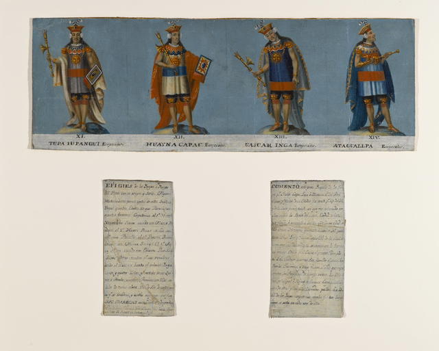 Four Inca Kings: Tupac Yupanqui, Huayna Capac, Huascar Inca, Atahuallpa ...