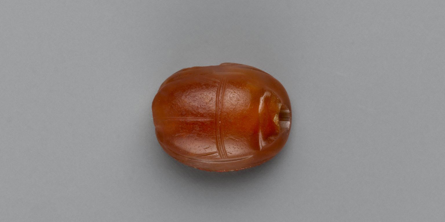 Scarab-Form Magic Gem · Brooklyn Museum