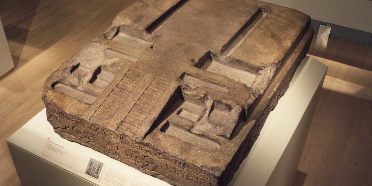 Model of a Temple Gateway · Brooklyn Museum
