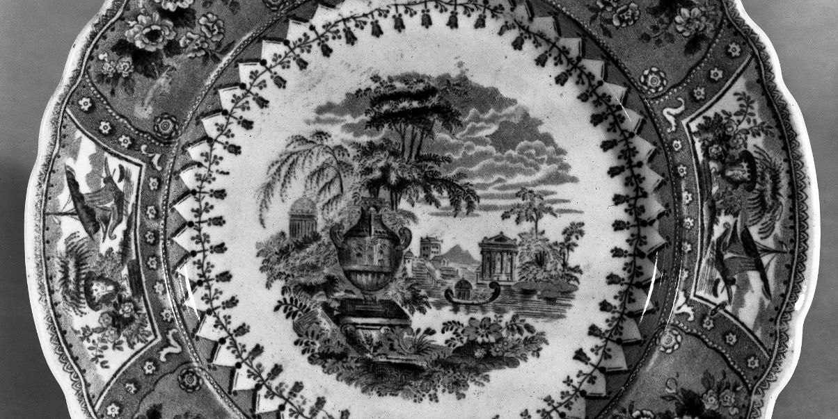 Plate, Canova Pattern · Brooklyn Museum
