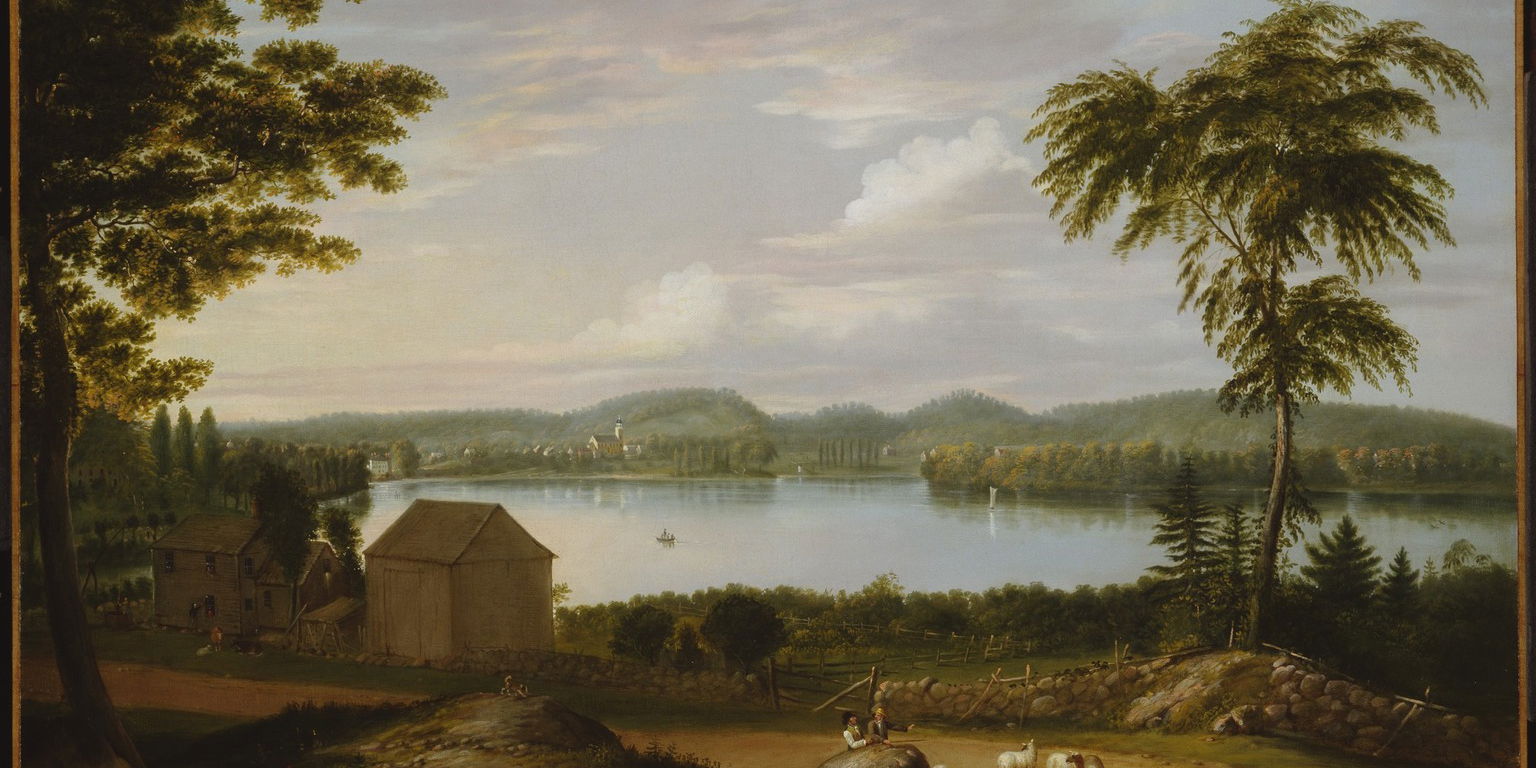View of Springfield on the Connecticut River · Brooklyn Museum
