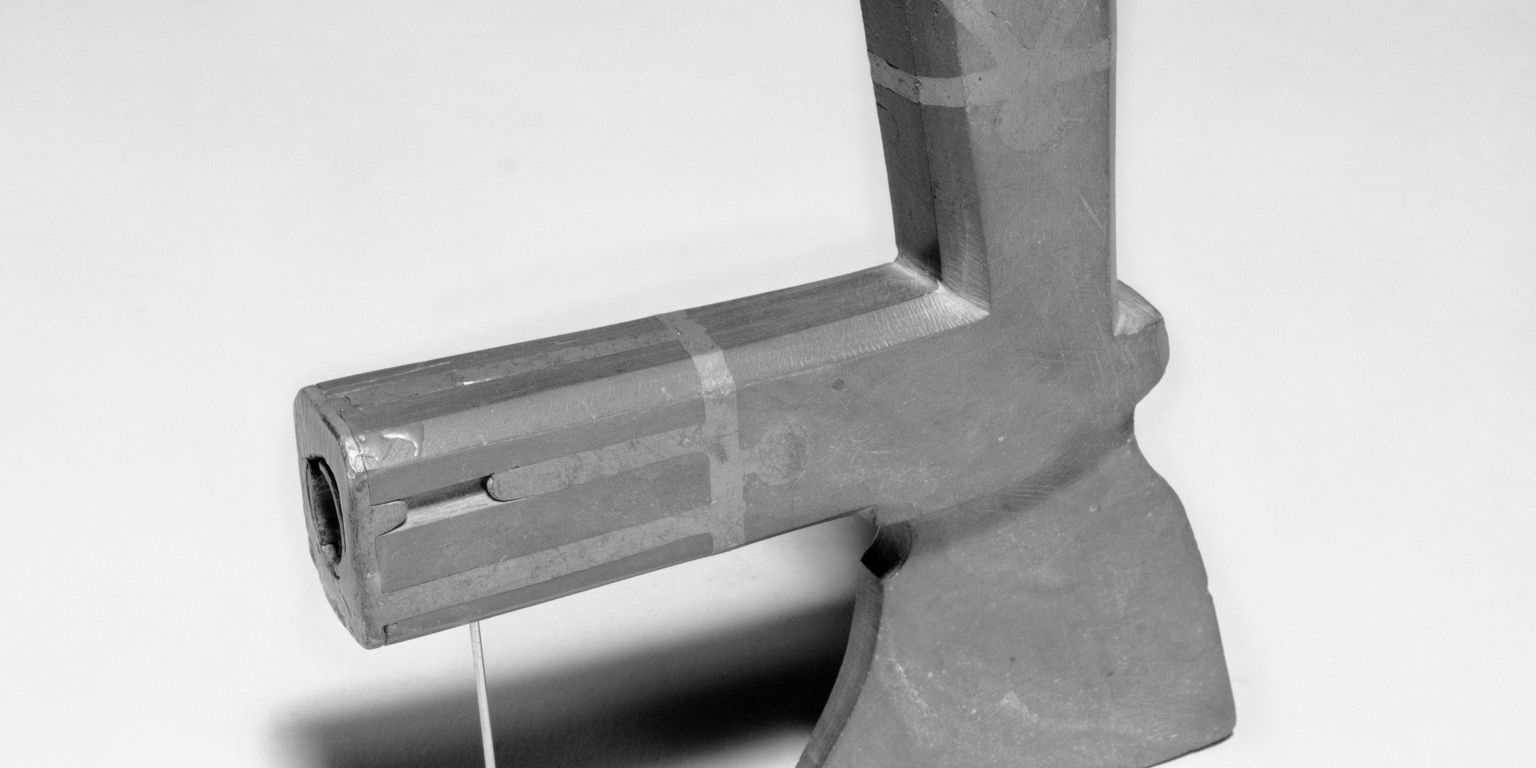 Inlaid Tomahawk Pipe Bowl · Brooklyn Museum