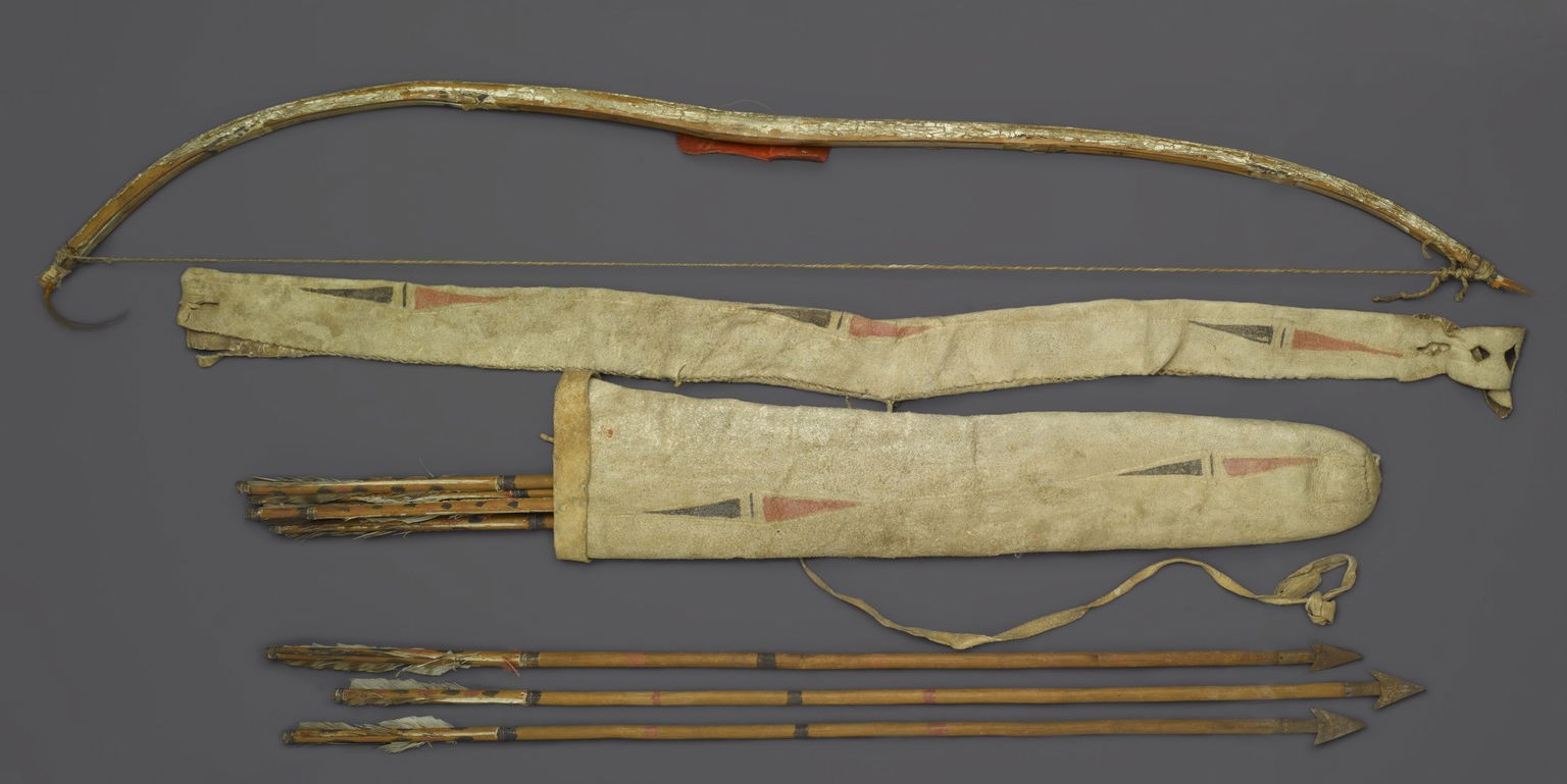 Bow, Bow Case, Arrows and Quiver · Brooklyn Museum