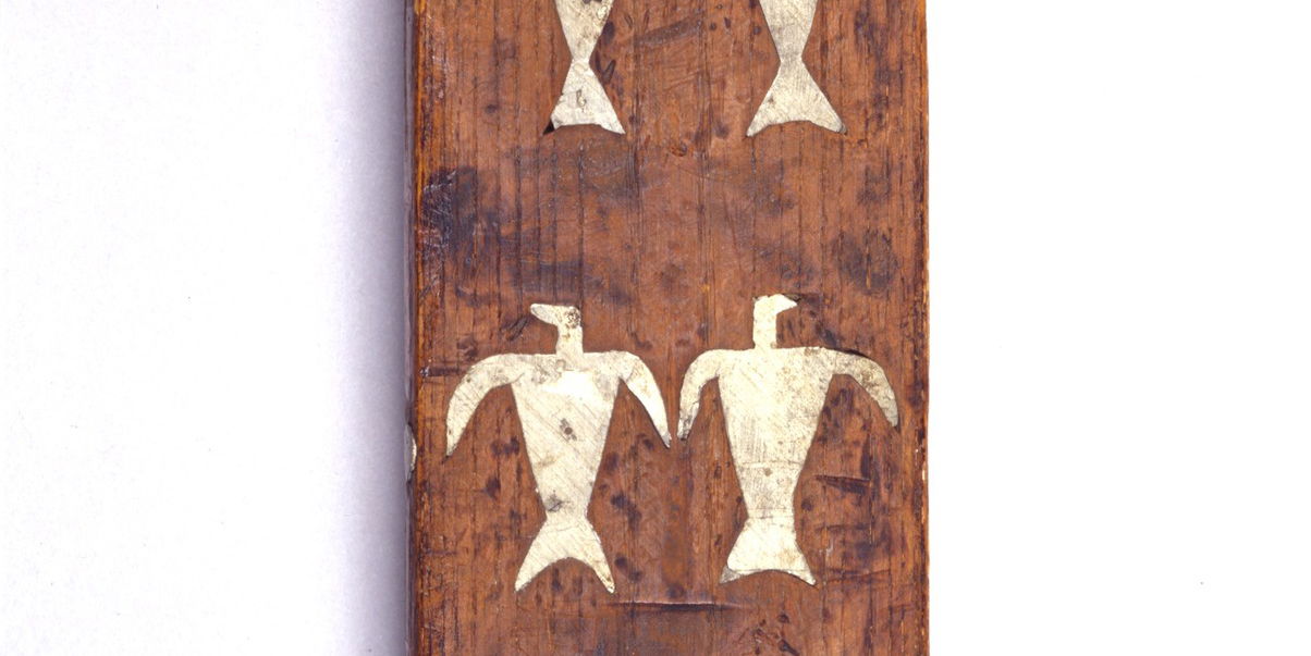 Carved and Inlayed Spiral Pipe Stem · Brooklyn Museum