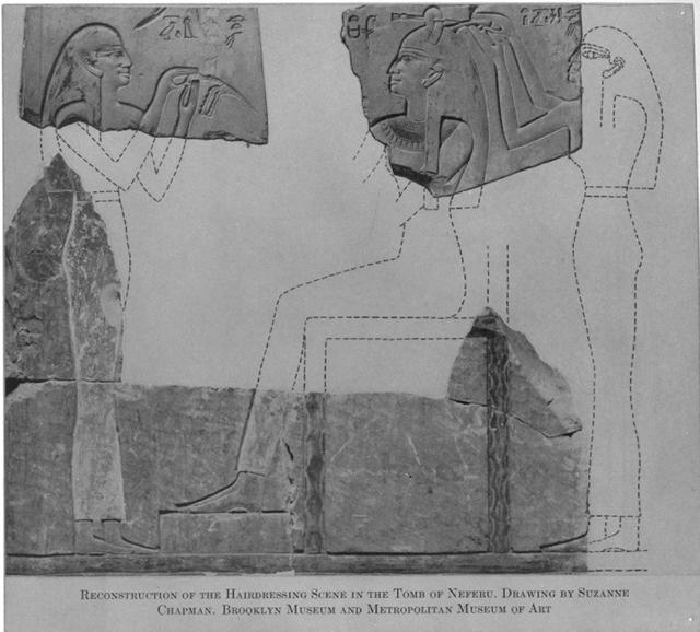 Sunk Relief of Queen Neferu · Brooklyn Museum