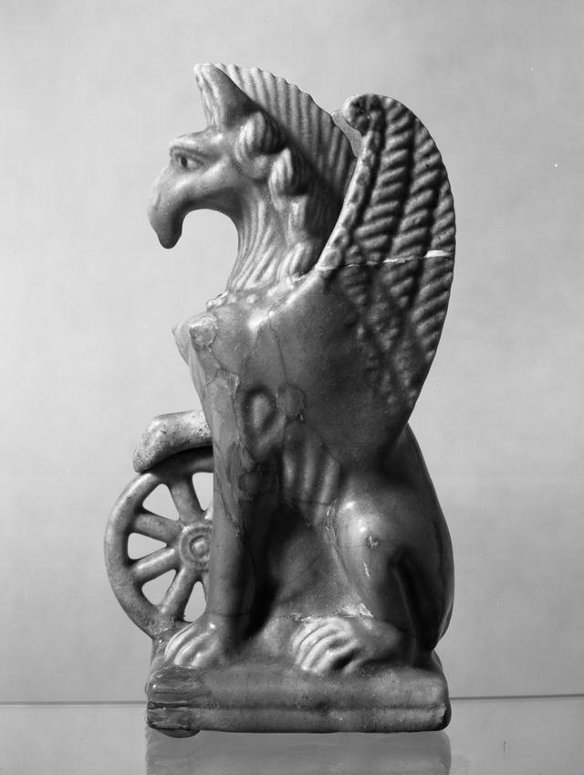 Statuette of Nemesis in Form of Female Griffin with Wings · Brooklyn Museum