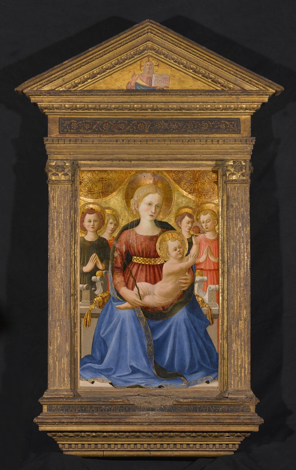 Virgin and Child with Four Angels and the Redeemer · Brooklyn Museum
