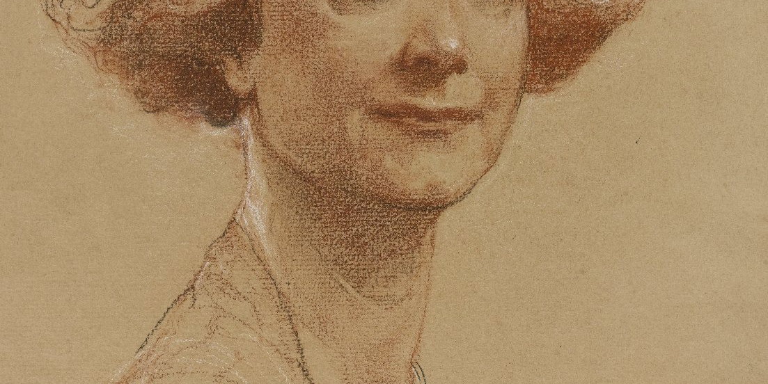 Portrait of Mrs. J. Monroe Hewlett · Brooklyn Museum
