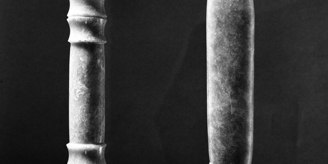 A Long Rectangular Ceremonial Bar Pendant · Brooklyn Museum