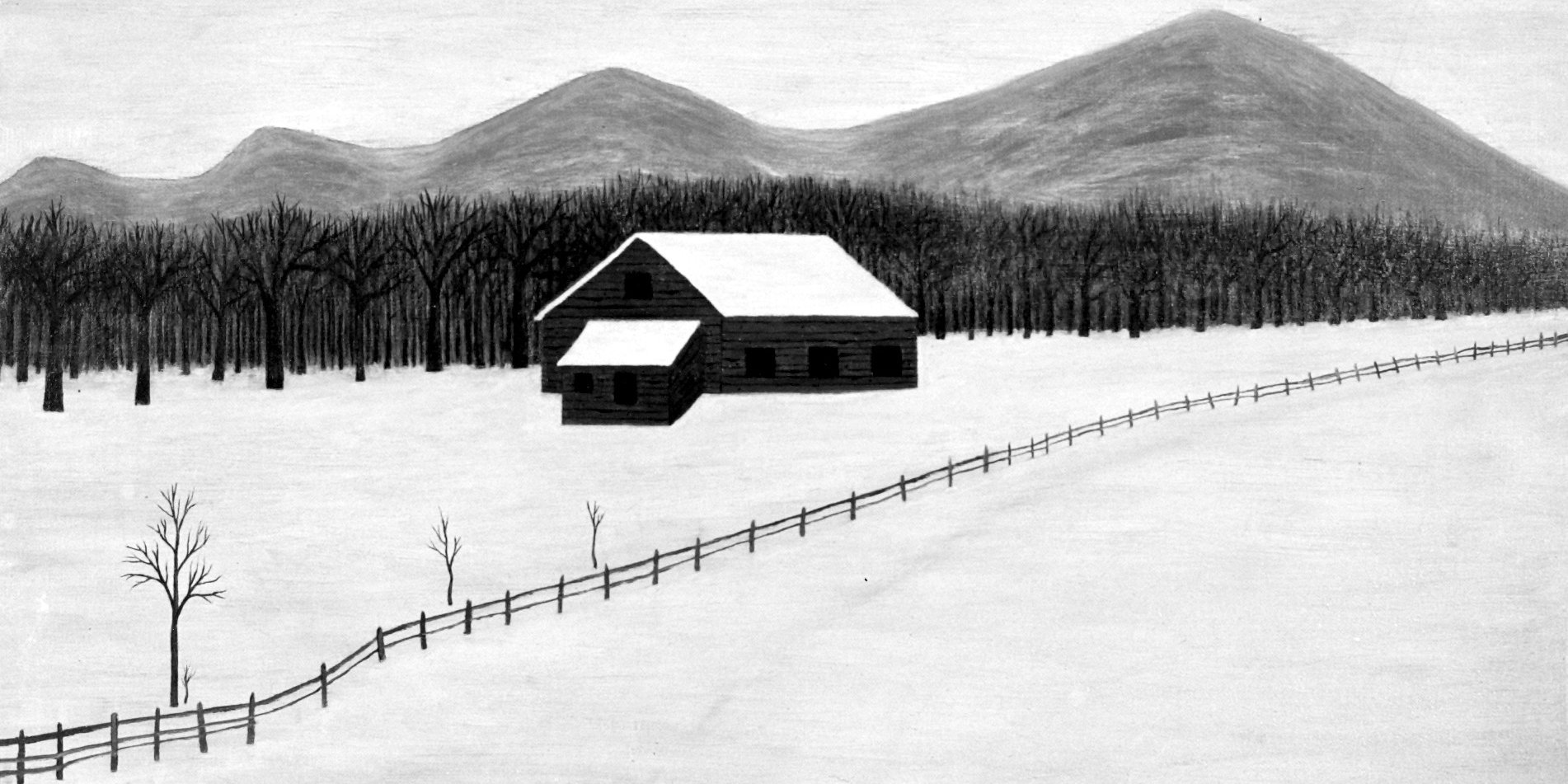 Snow Scene · Brooklyn Museum