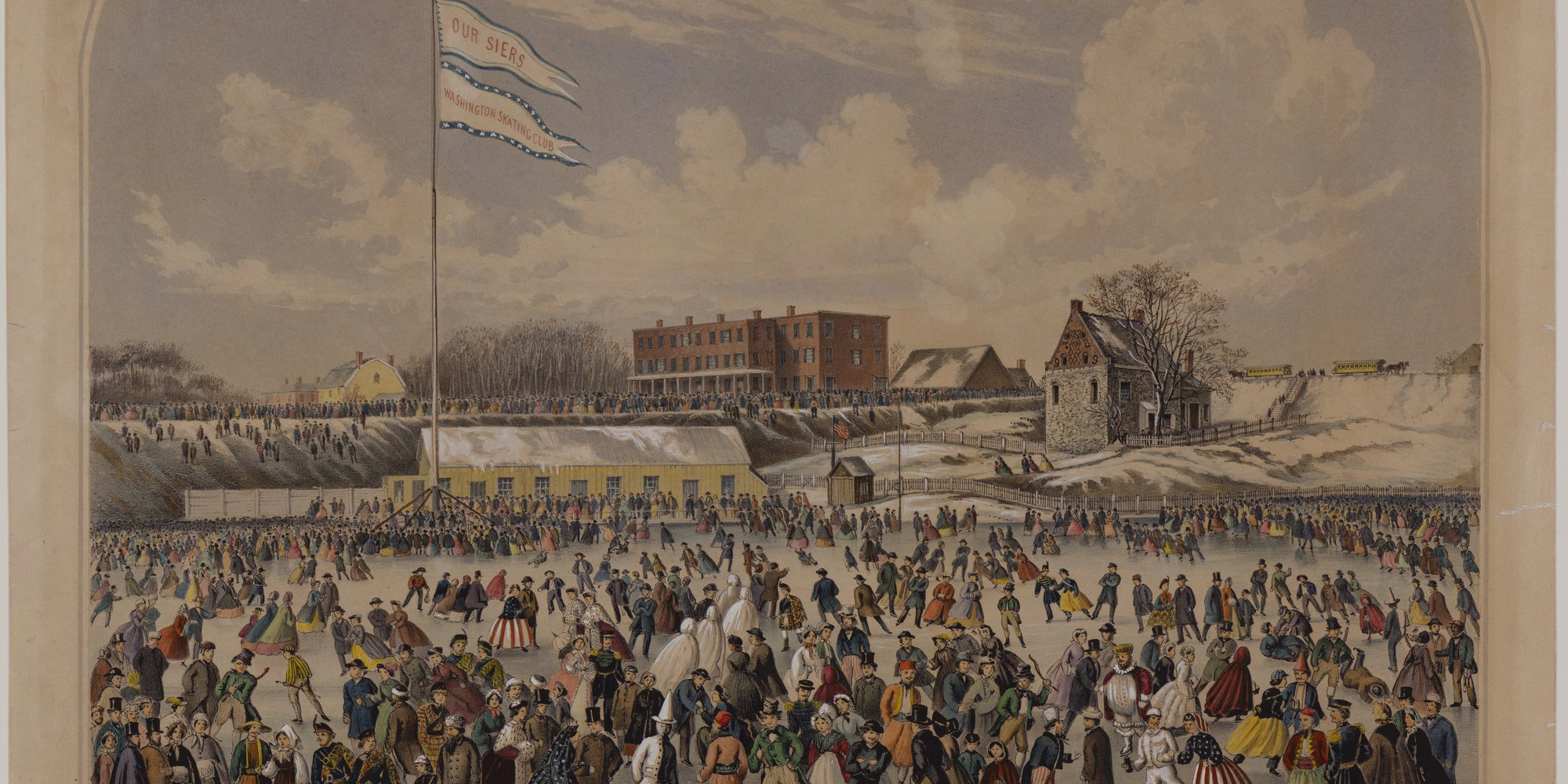 Carnival of the Washington Skating Club · Brooklyn Museum
