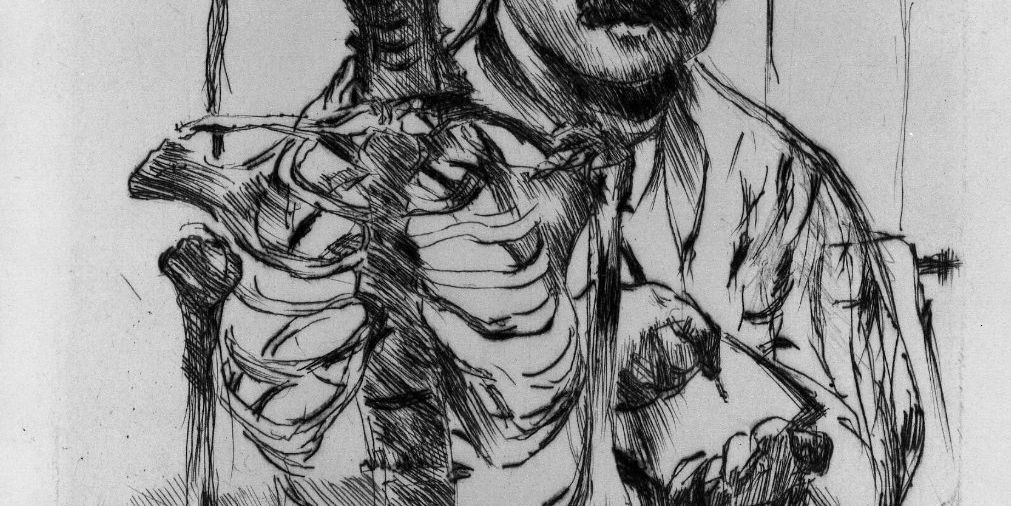 The Artist and Death II (Der Künstler und der Tod II) · Brooklyn Museum