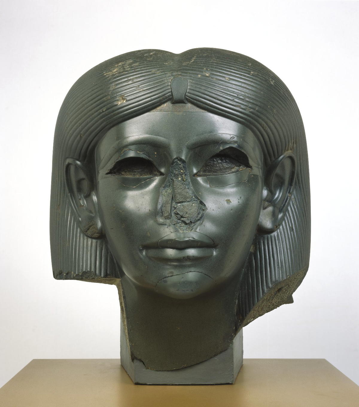 Head from a Female Sphinx · Brooklyn Museum