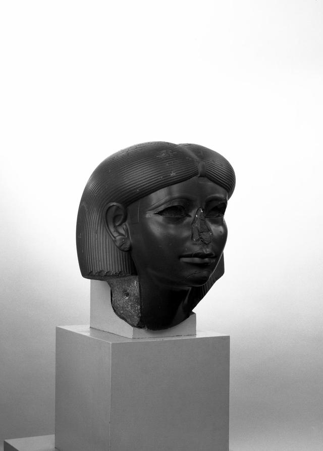 Head from a Female Sphinx · Brooklyn Museum
