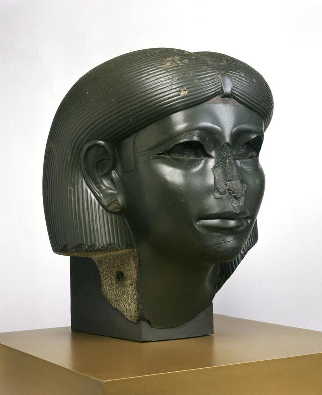 Head from a Female Sphinx · Brooklyn Museum
