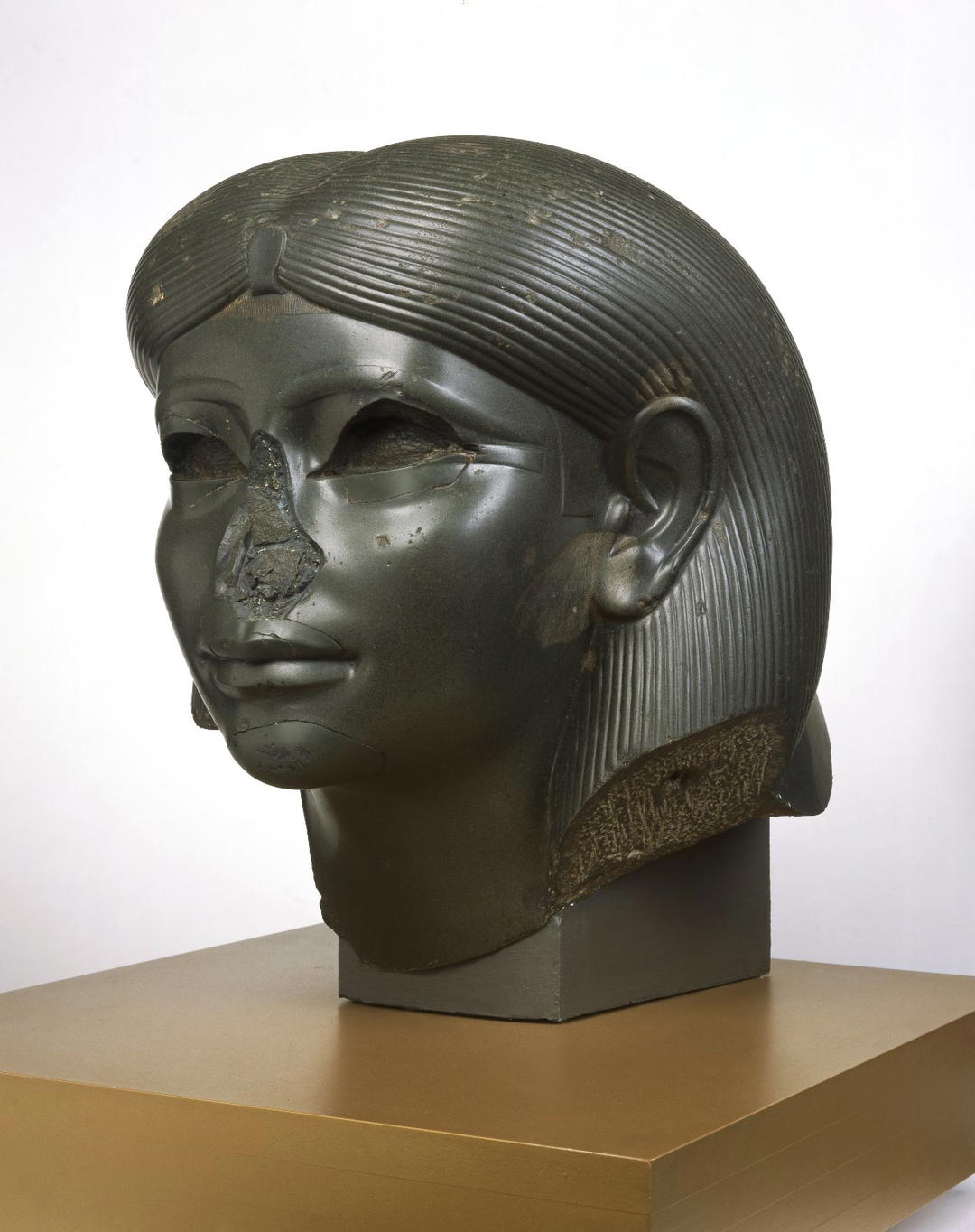 Head from a Female Sphinx · Brooklyn Museum