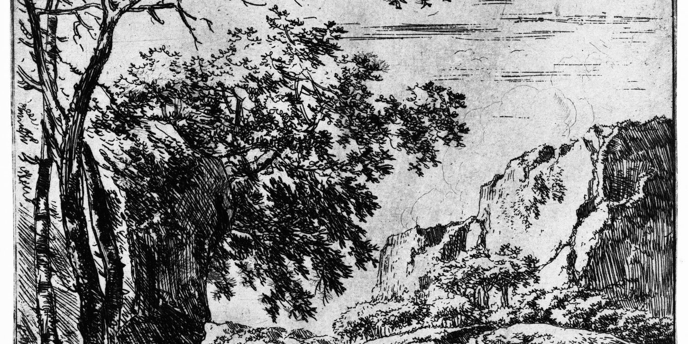 Set of Eight Landscapes, No. 8 · Brooklyn Museum