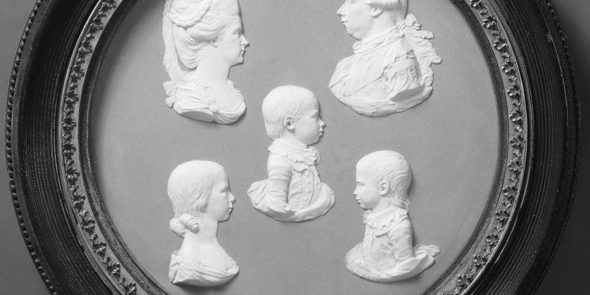 Circular Portrait Plaque · Brooklyn Museum