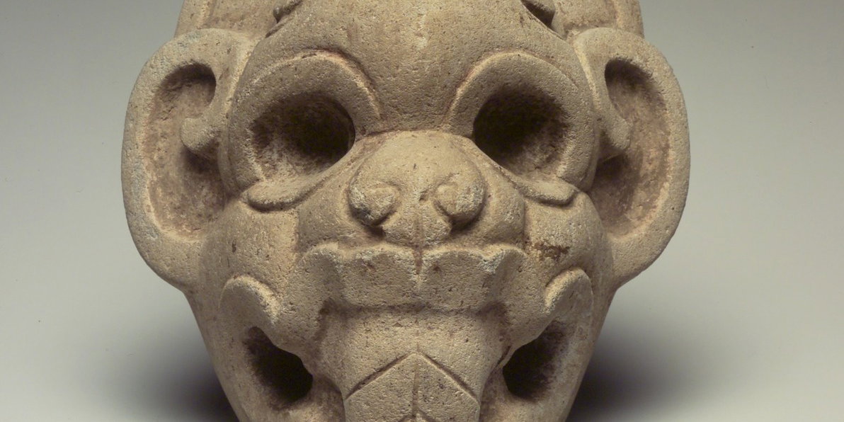 Ceremonial Hacha in the Form of a Monkey's Head · Brooklyn Museum
