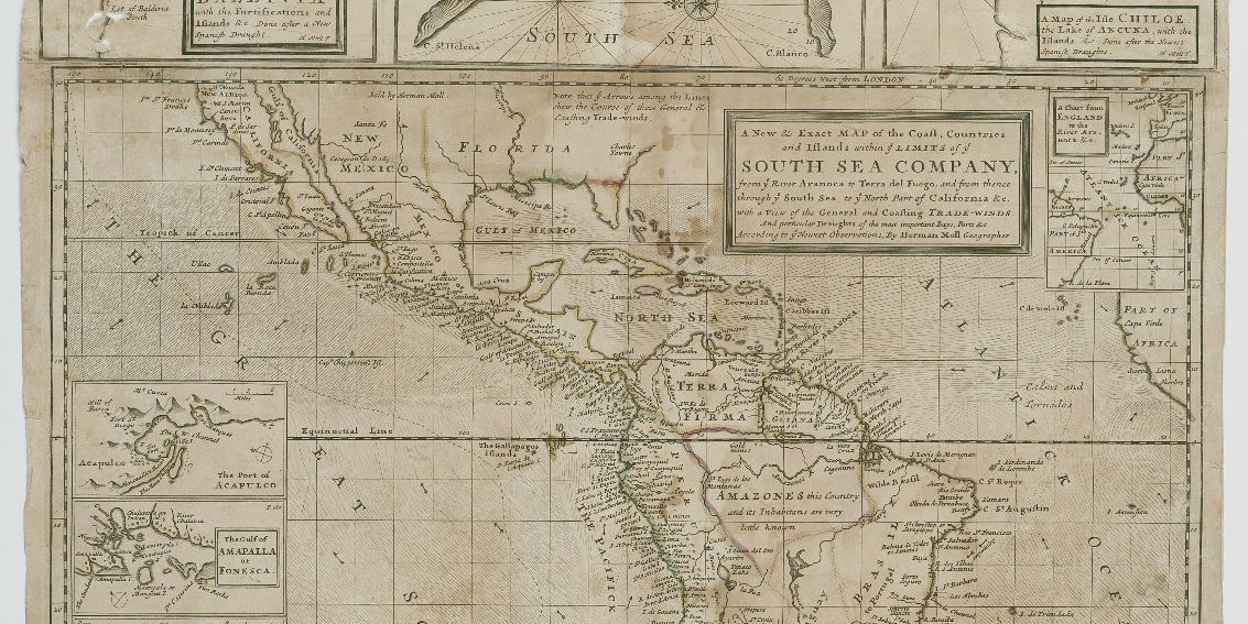 A New & Exact Map of the Coast Countries and Islands Within Ye Limits ...