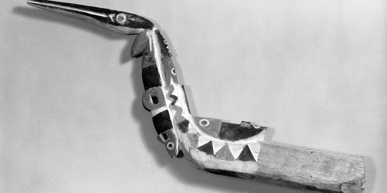 Canoe Prow Ornament in Shape of Bird · Brooklyn Museum