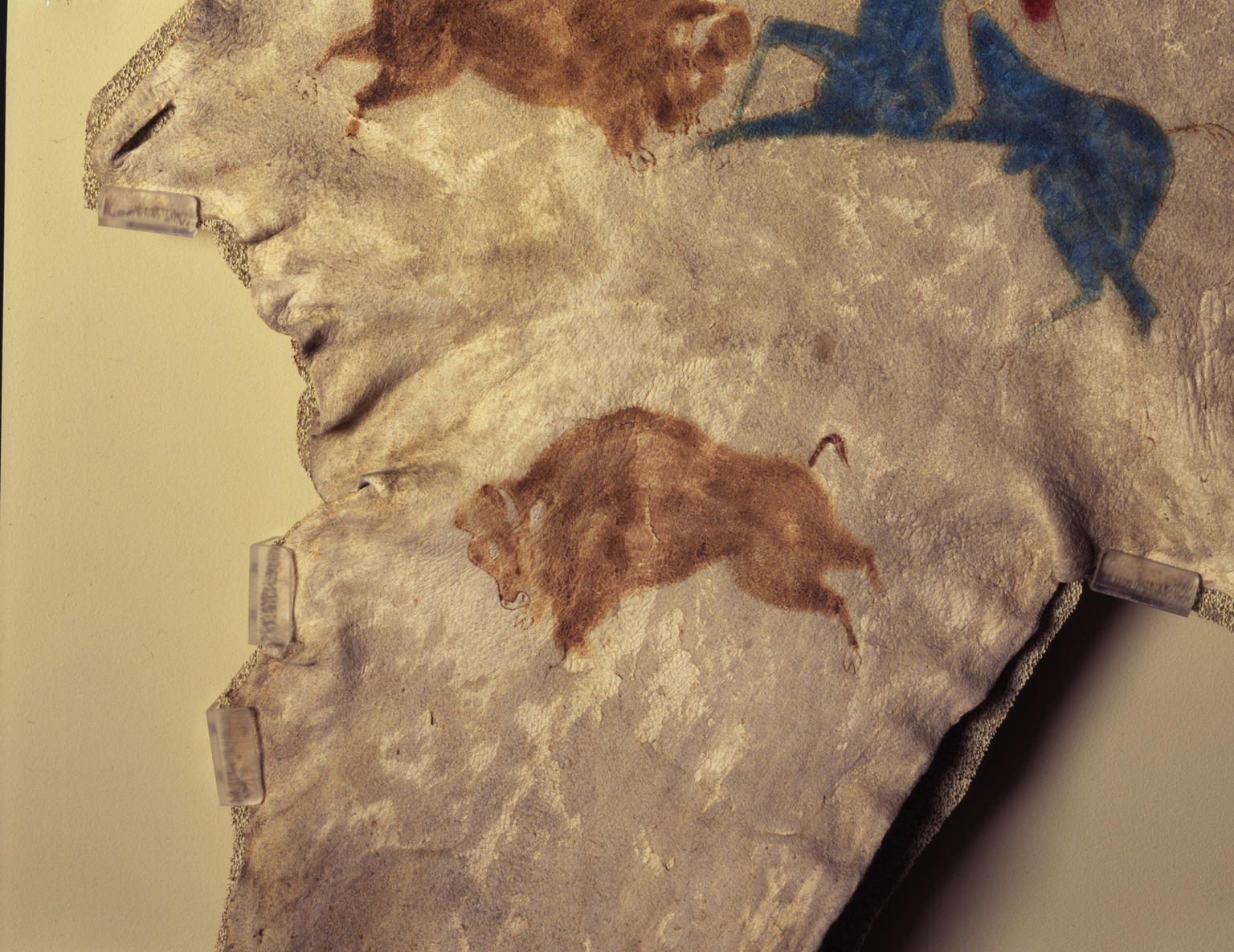 Painted Elk Hide · Brooklyn Museum