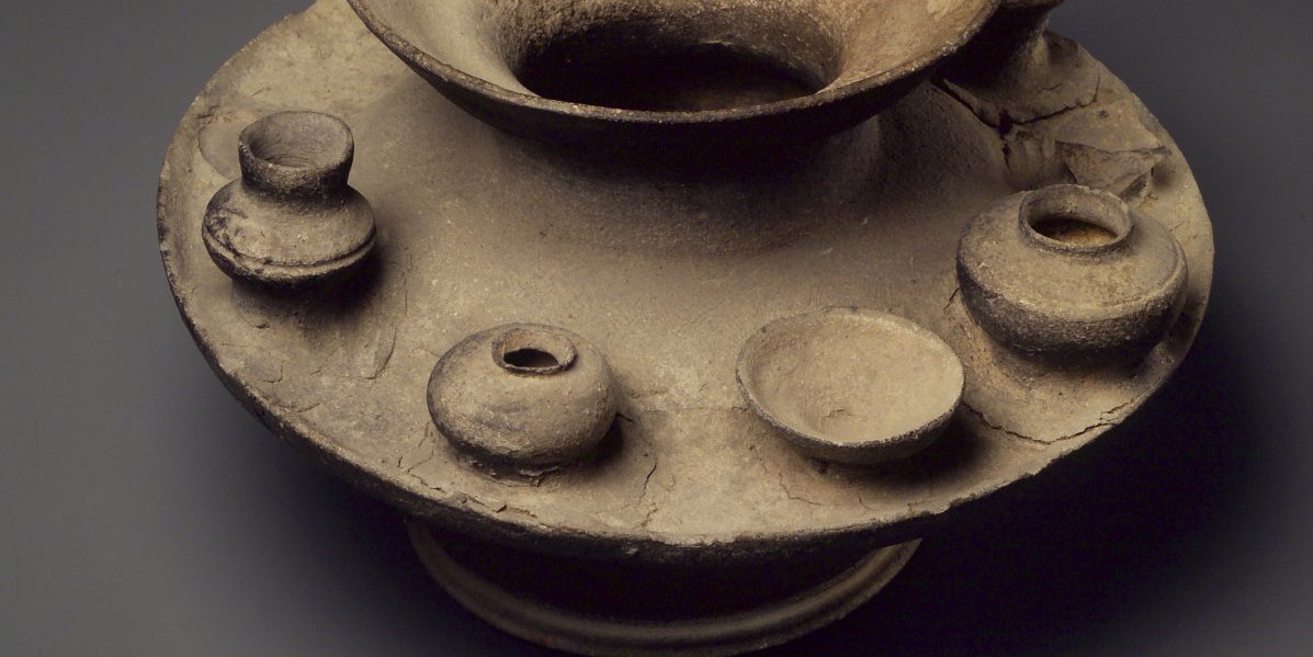 Jar with Attached Miniature Vessels, Sue Ware · Brooklyn Museum