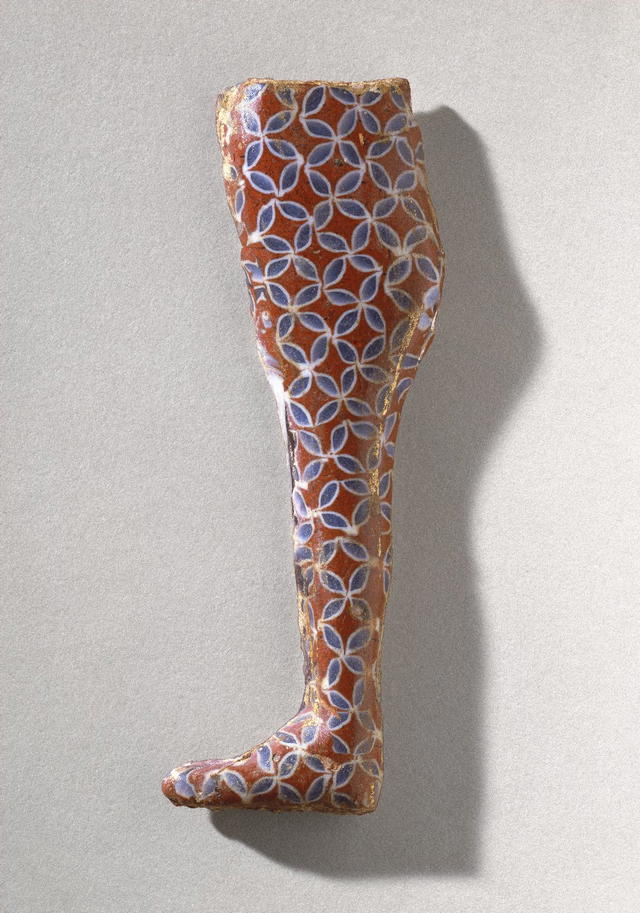 Mosaic Leg from a Mummiform Figure · Brooklyn Museum