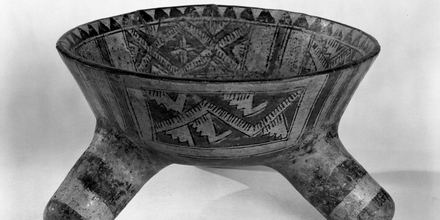 Large Tripod Bowl: Rattle Legs · Brooklyn Museum