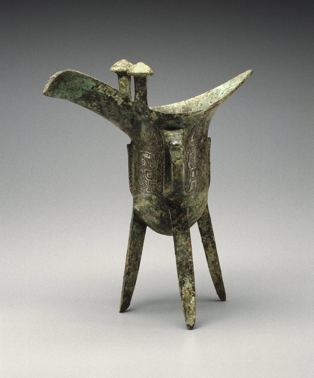 Ritual Wine Vessel (Jue) · Brooklyn Museum