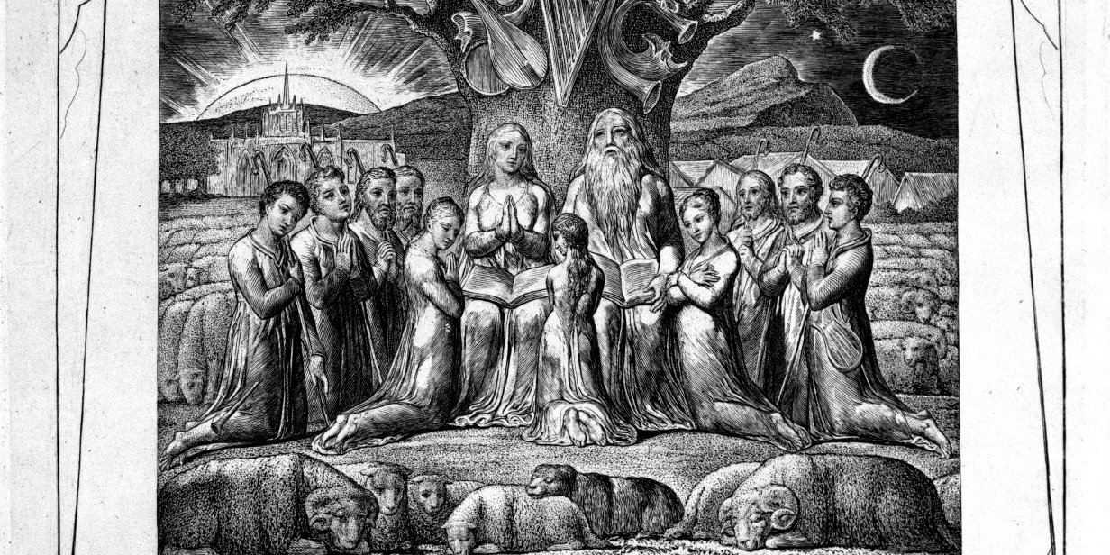 Thus Did Job Continually, from Illustrations of the Book of Job ...