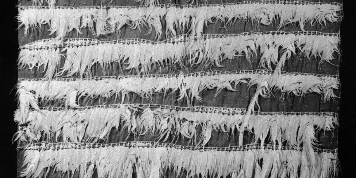 Feather Poncho · Brooklyn Museum