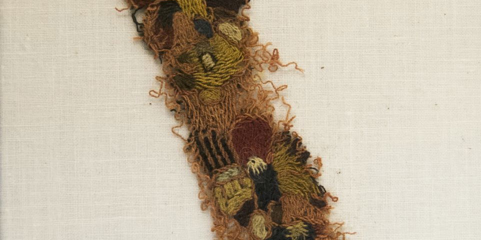 Textile Fragment, unascertainable or Textile Fragment, Border ...