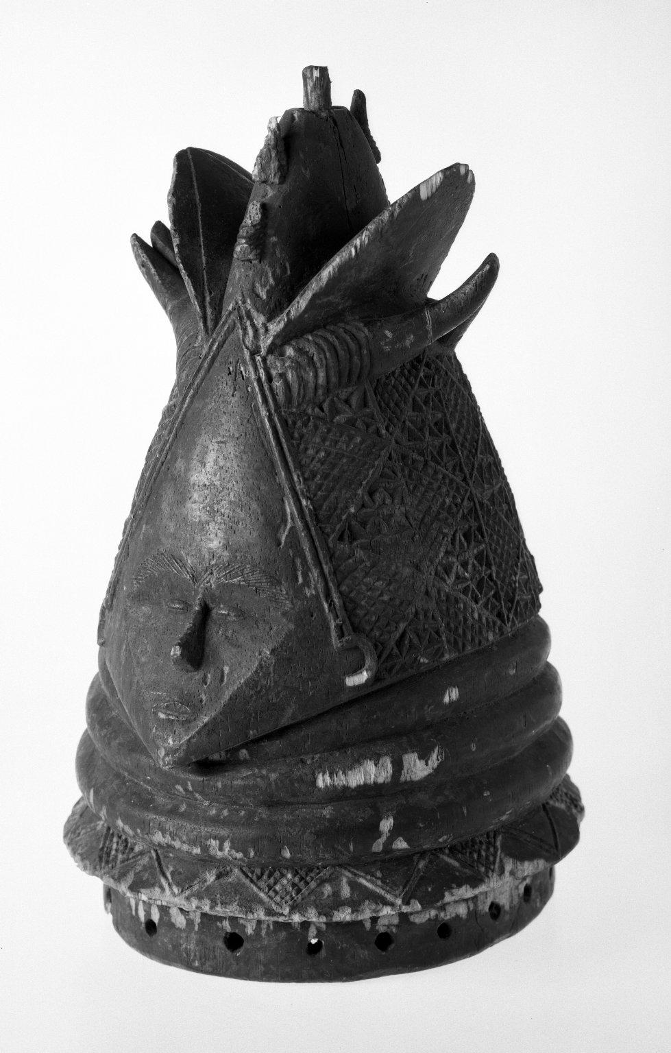 Sande society mask (sowei) · Brooklyn Museum