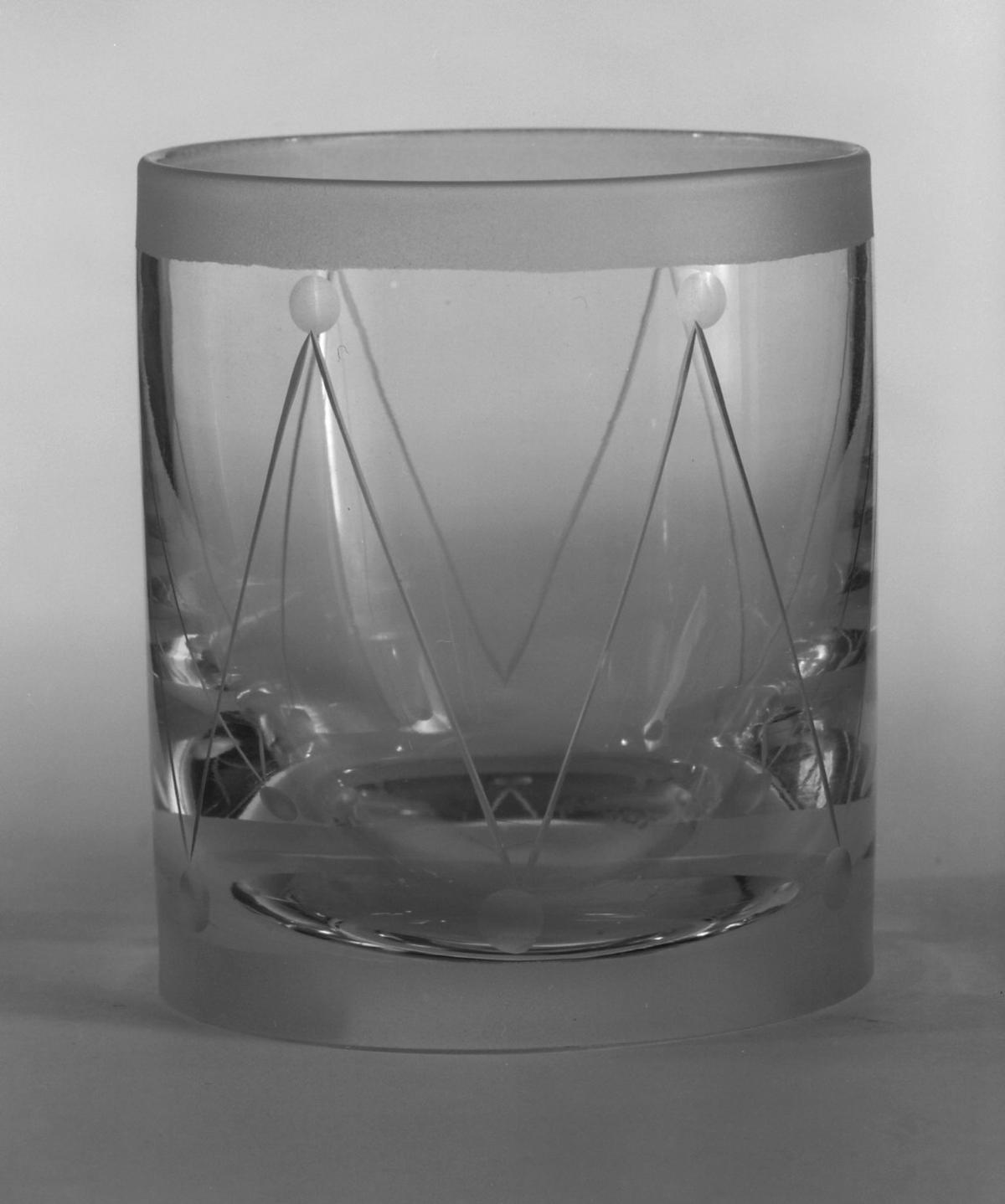 Double Old Fashioned Glass, "St Tropez," Part of Nine-Piece Setting ...