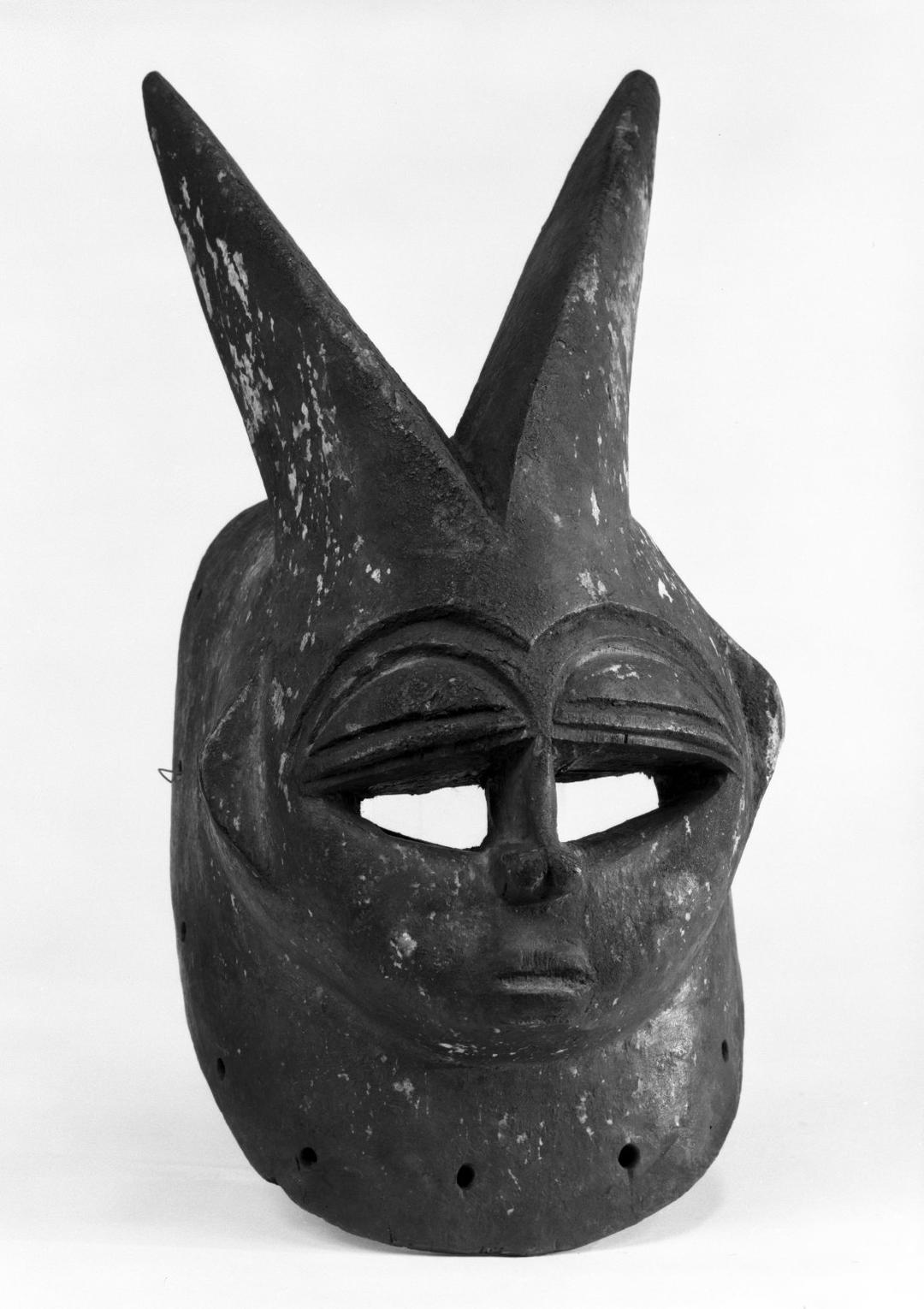 Face Mask with Two Horns · Brooklyn Museum