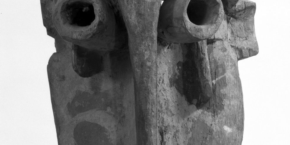 Mask with Asymmetrical Face (Ekekek) · Brooklyn Museum