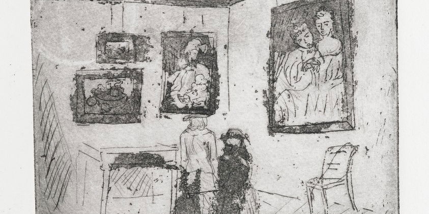 Museum Scene · Brooklyn Museum