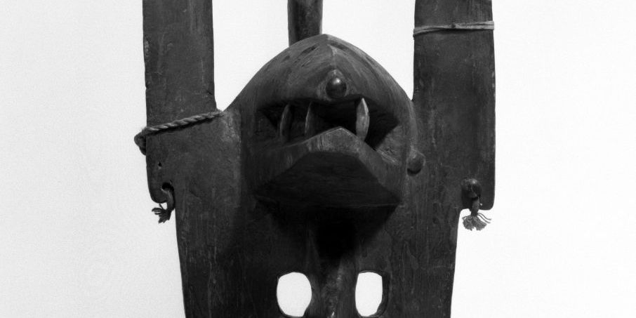 Hyena Mask, Kor'e Society (Souroukou) · Brooklyn Museum