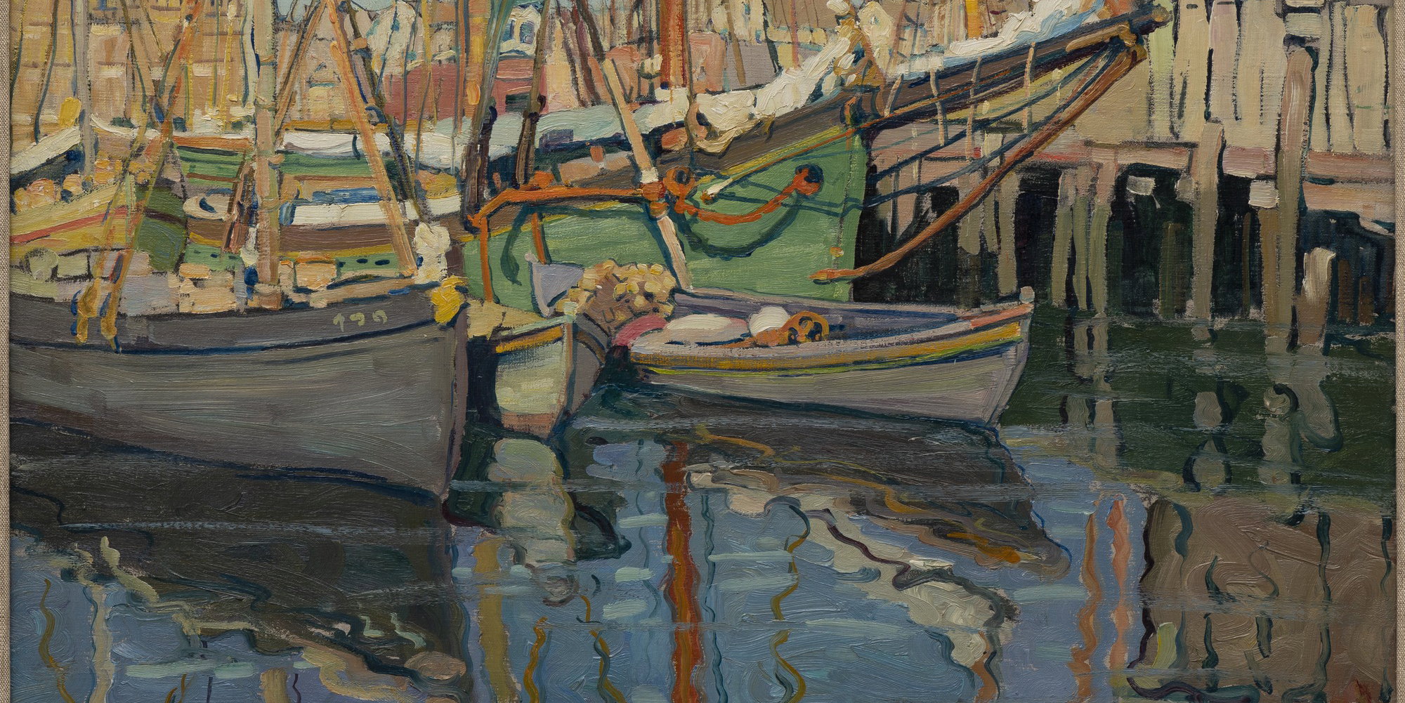Fishing Boats, Gloucester · Brooklyn Museum