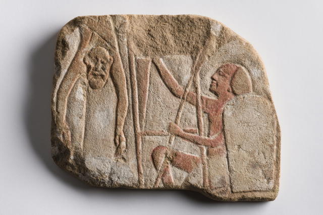 Relief Representation of a Battle Scene · Brooklyn Museum