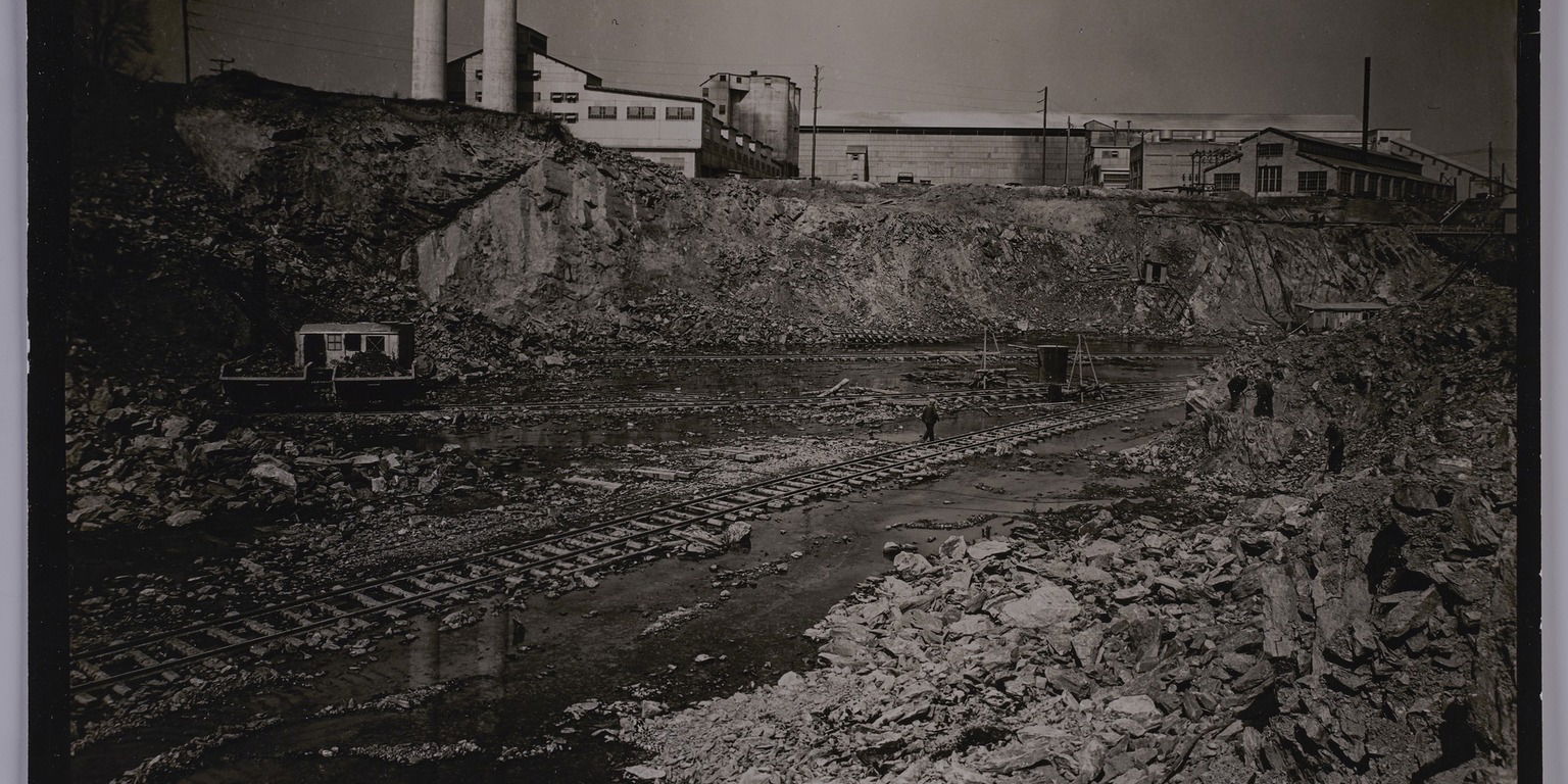 [Untitled] (Steel Mill with Excavation and Railroad Tracks) · Brooklyn ...