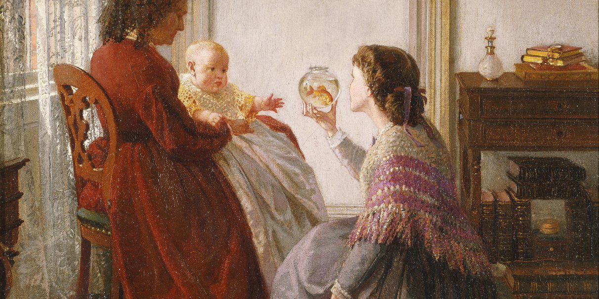 The Shattuck Family, with Grandmother, Mother and Baby William ...