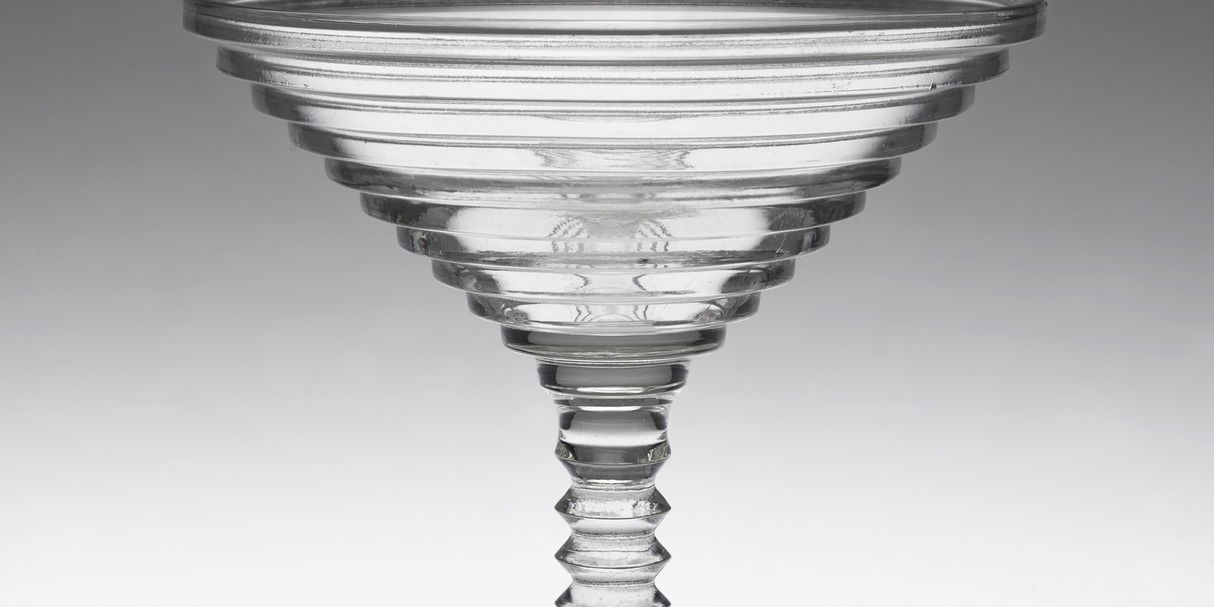 Cocktail Glass, "Manhattan" Pattern · Brooklyn Museum
