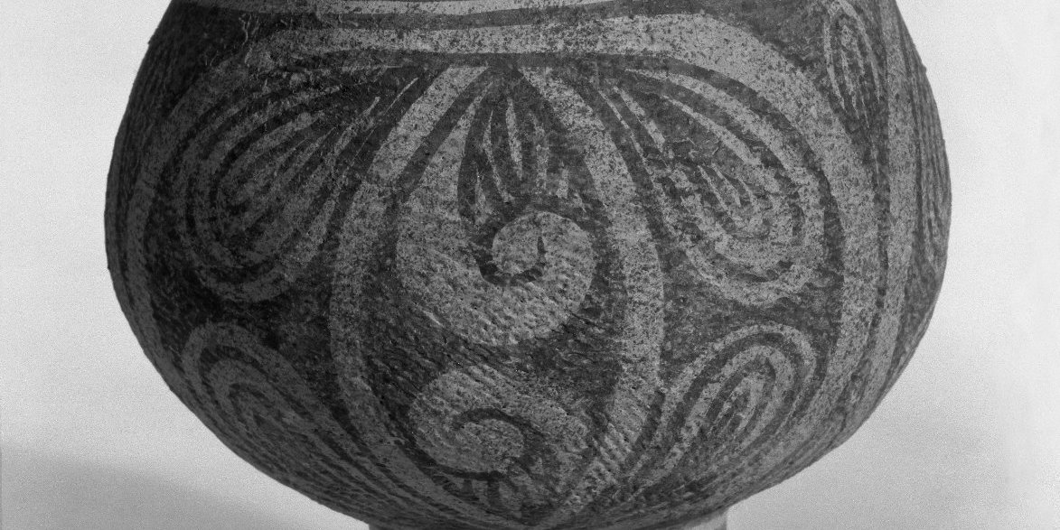 Ban Chieng Painted Pottery Pedestal Jar · Brooklyn Museum
